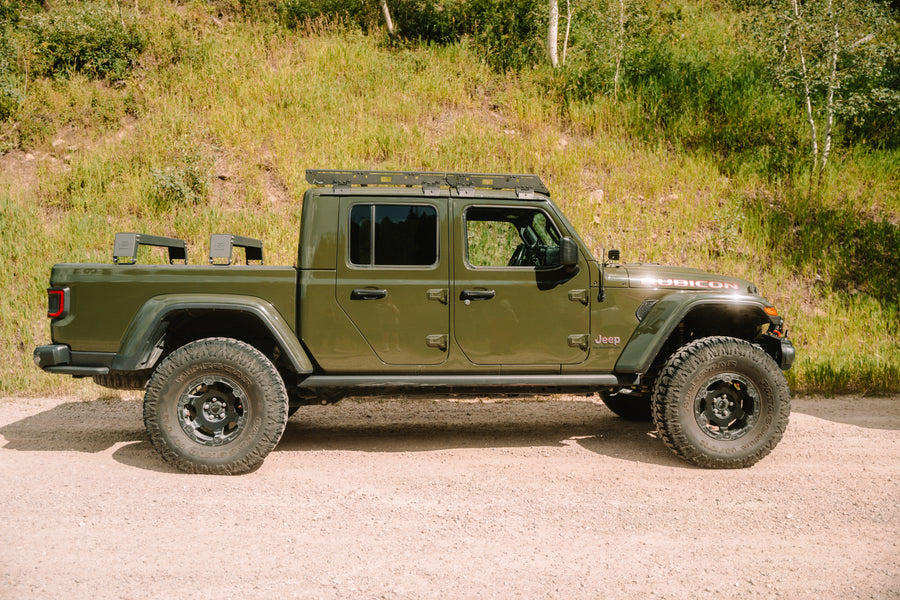 TrailRax Modular Roof Rack for the Jeep gladiator
